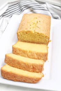 Easy Sponge Loaf Cake - Bakinghood
